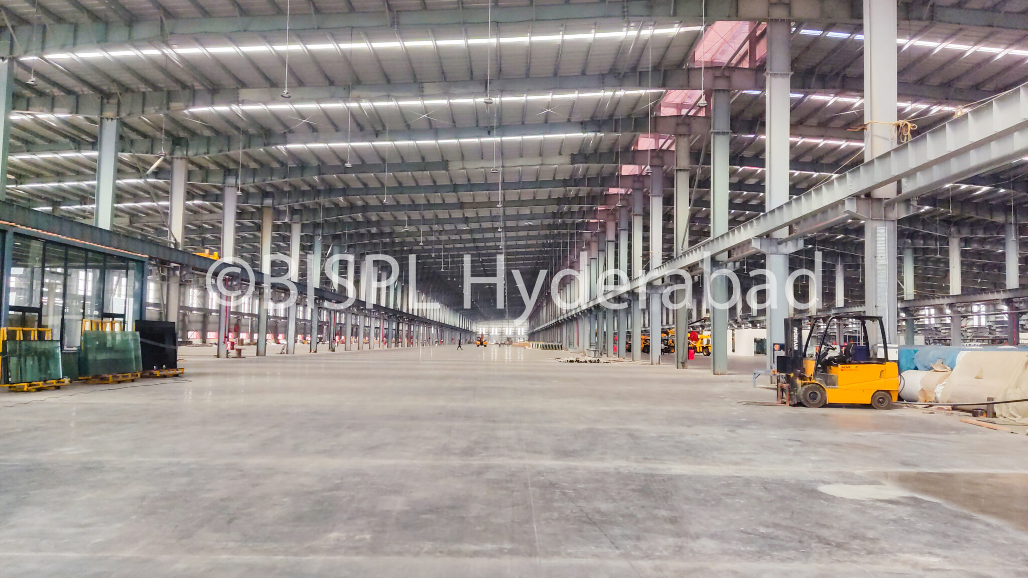 Gold Plus Float Glass Kanagala: 5,300 MT Steel Project | Bheemaa