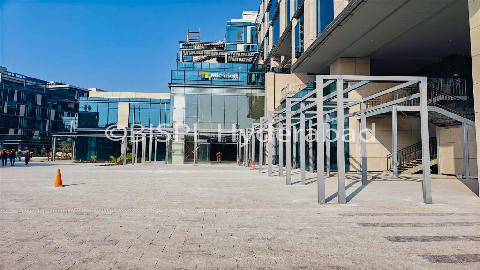 Microsoft Hyderabad Project | Premium PEB & Steel Structures